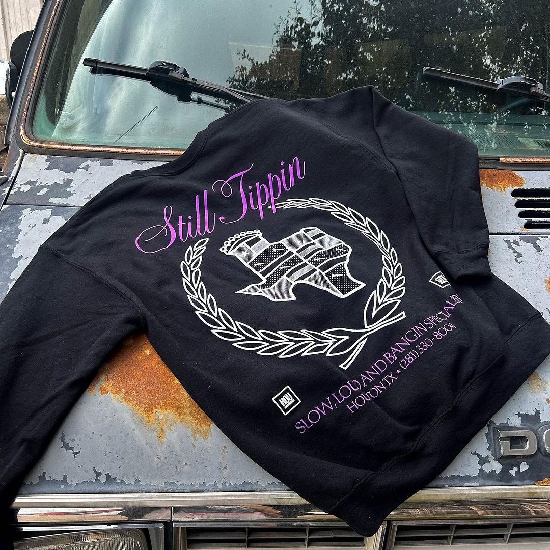 Still Tippin "El Dorado" Crewneck SWEATSHIRT - Black – Feels So Good