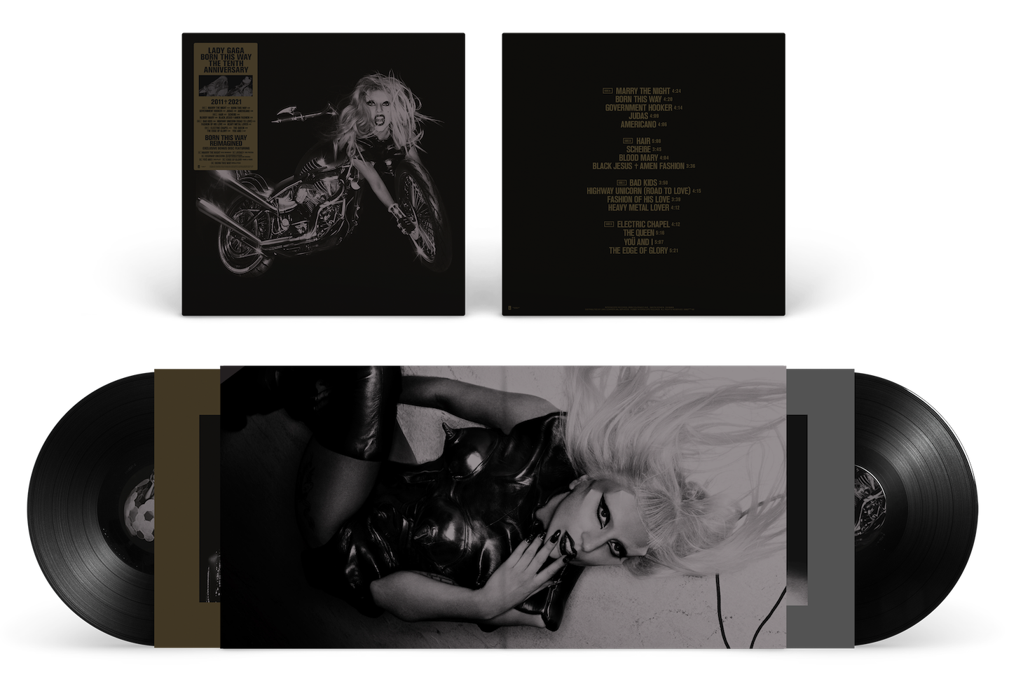Lady Gaga Born This Way: The Tenth Anniversary Edition (3 Lp's) - (M ...