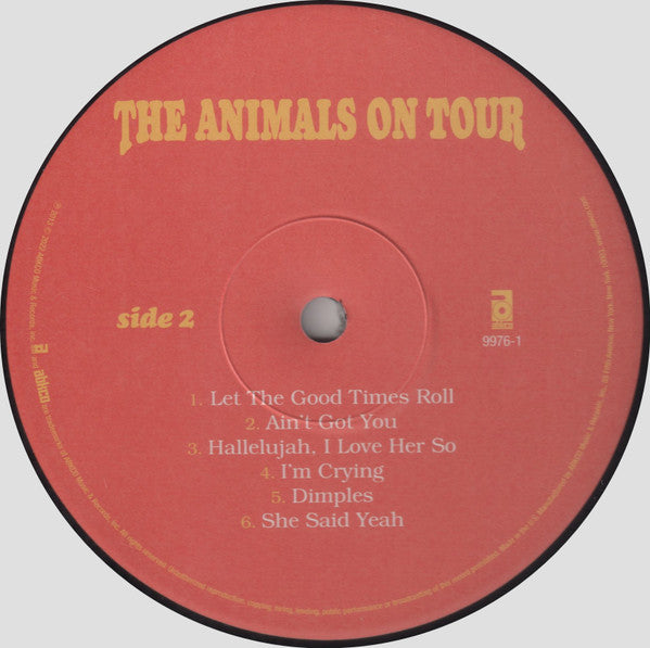 Buy The Animals : The Animals On Tour (LP, Album, RE, 180) Online for a ...