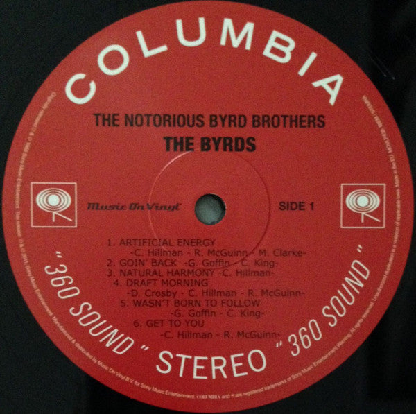 Buy The Byrds : The Notorious Byrd Brothers (LP, Album, RE, RM, 180 ...