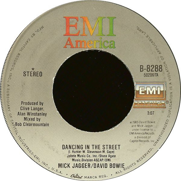 Buy David Bowie And Mick Jagger : Dancing In The Street (7", Single ...