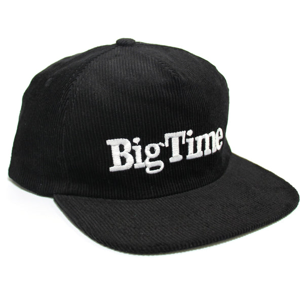 Big Time Corduroy Hat - Black & White – Feels So Good