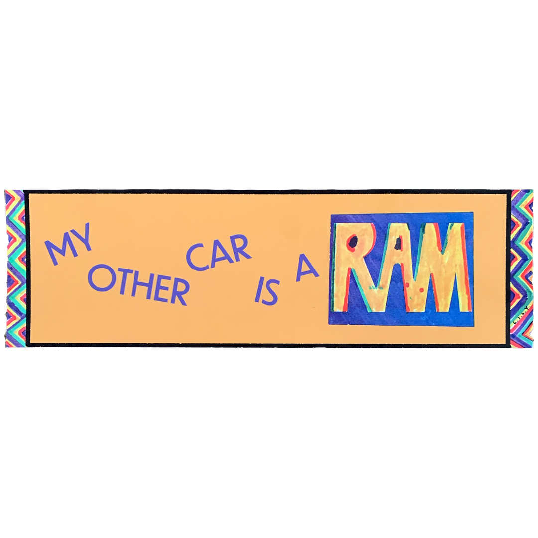 RAM Bumper Sticker – Feels So Good